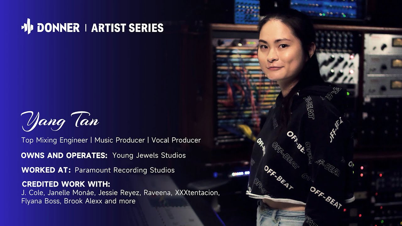 Meet Yang Tan With Her Music Production Story I Donner Artist I StarryPad & B1 I Donner ...