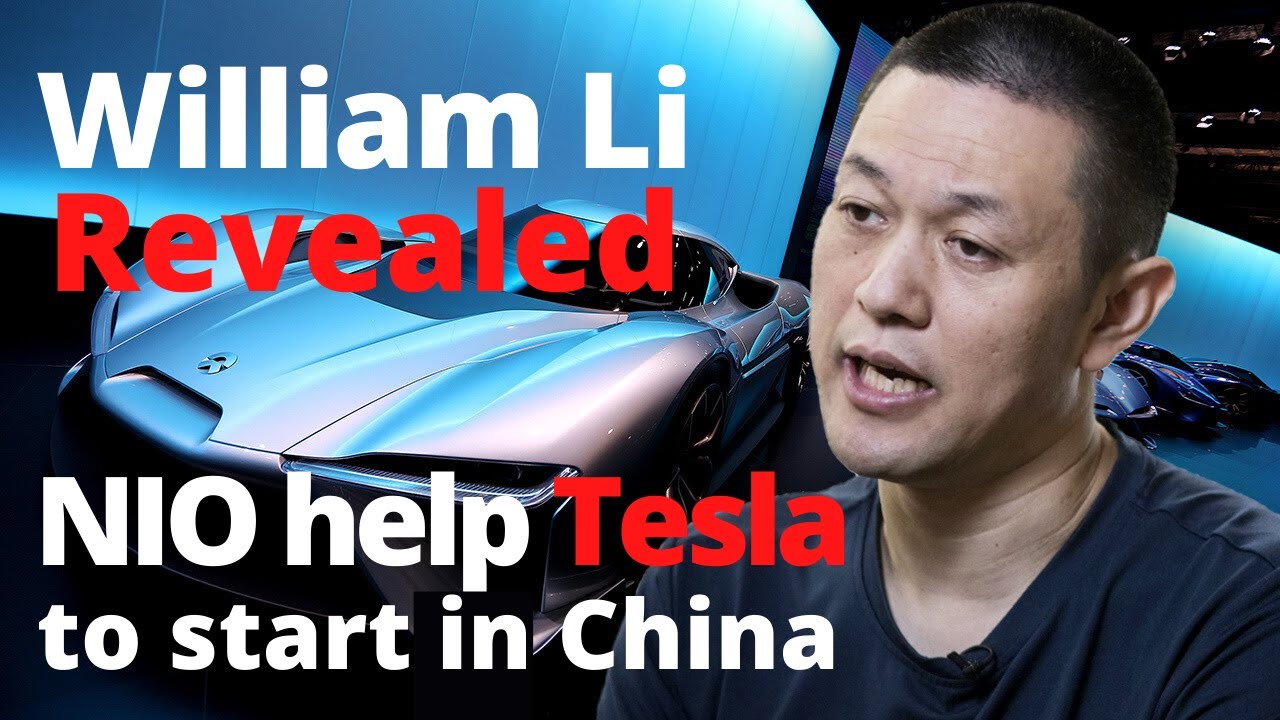 NIO CEO William Li Interview, NIO says EV maker sold equipment it ...