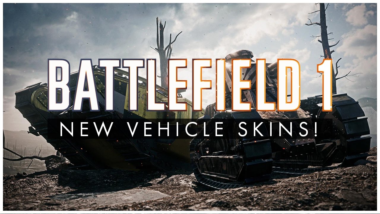 Battlefield 1 New Vehicle Skins and Game Mode - YouTube