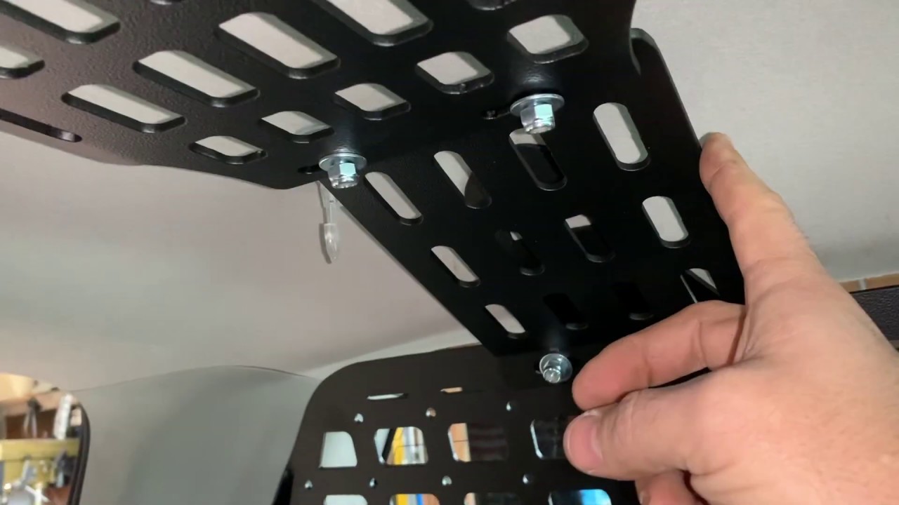 5th Gen Toyota 4Runner Rear MOLLE System Install. EP2 Overhead Panel ...