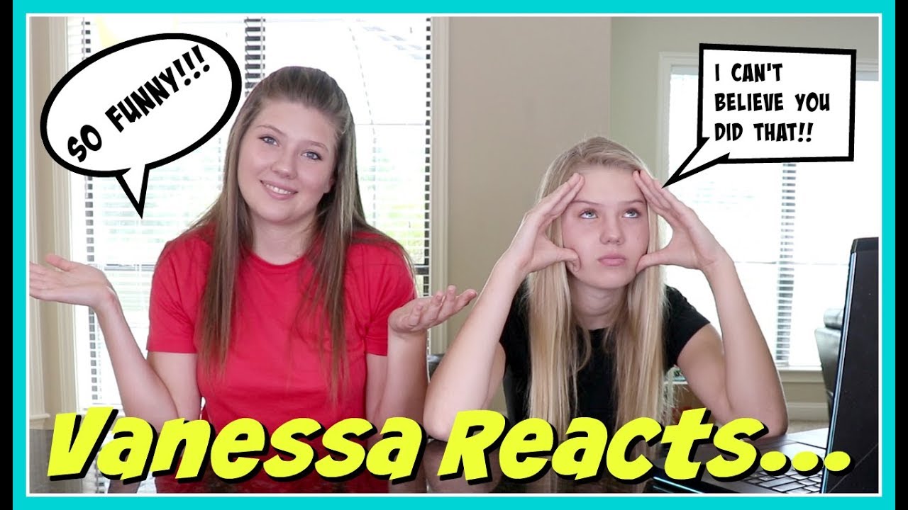 VANESSA REACTS TO TAYLOR'S PRANK || Taylor and Vanessa - YouTube