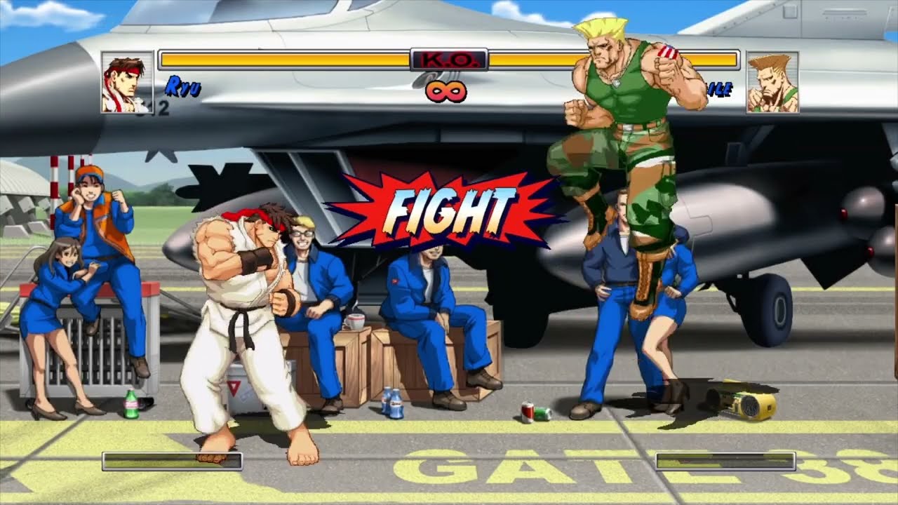 Super SF2 Turbo HD Remix - Stage 4 (Ryu Warrior's Road) - YouTube