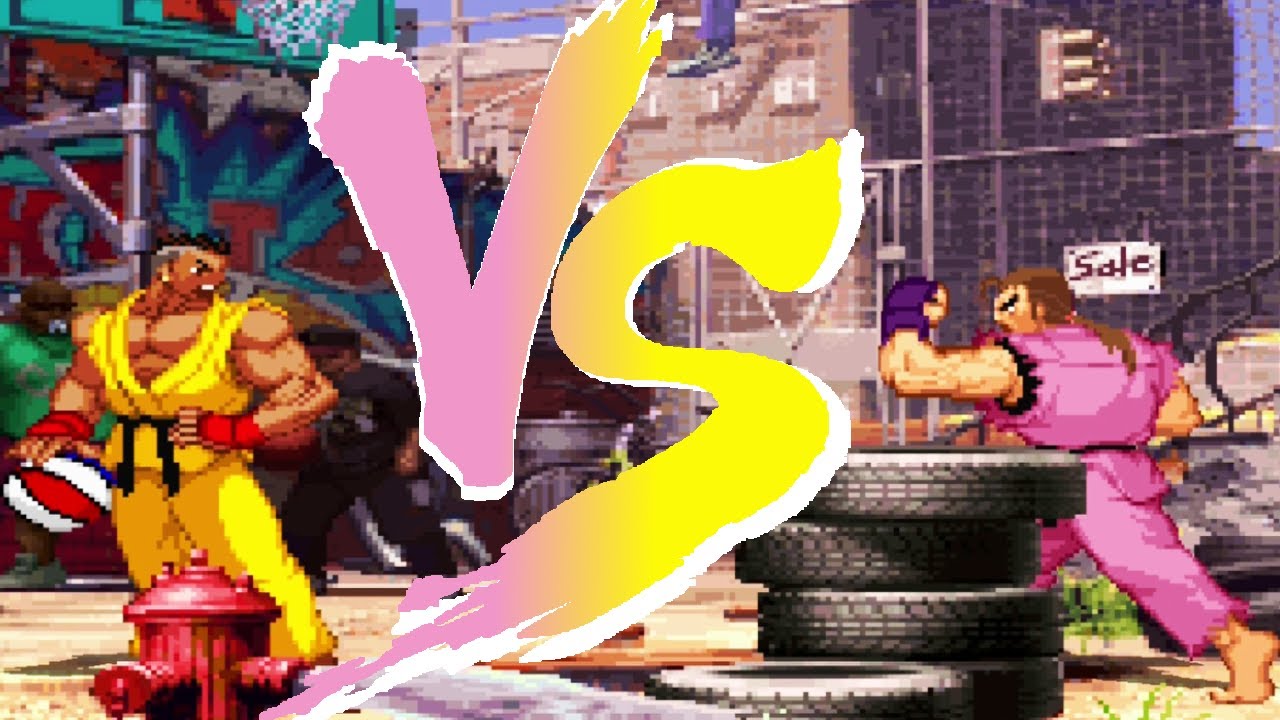 Sean Matsuda VS Dan Habiki Mugen Street Fighter - YouTube