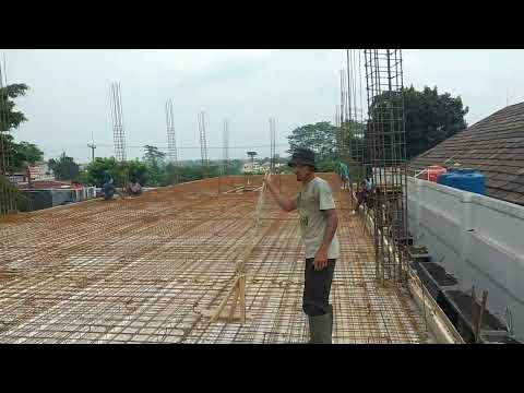 pengecoran lantai 1 - YouTube