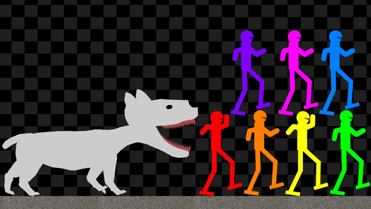 Monster Dog - Survival Stickman Race - YouTube