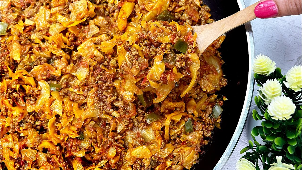 Once you try this amazing CABBAGE recipe ! It'll become your regular 💯 ...