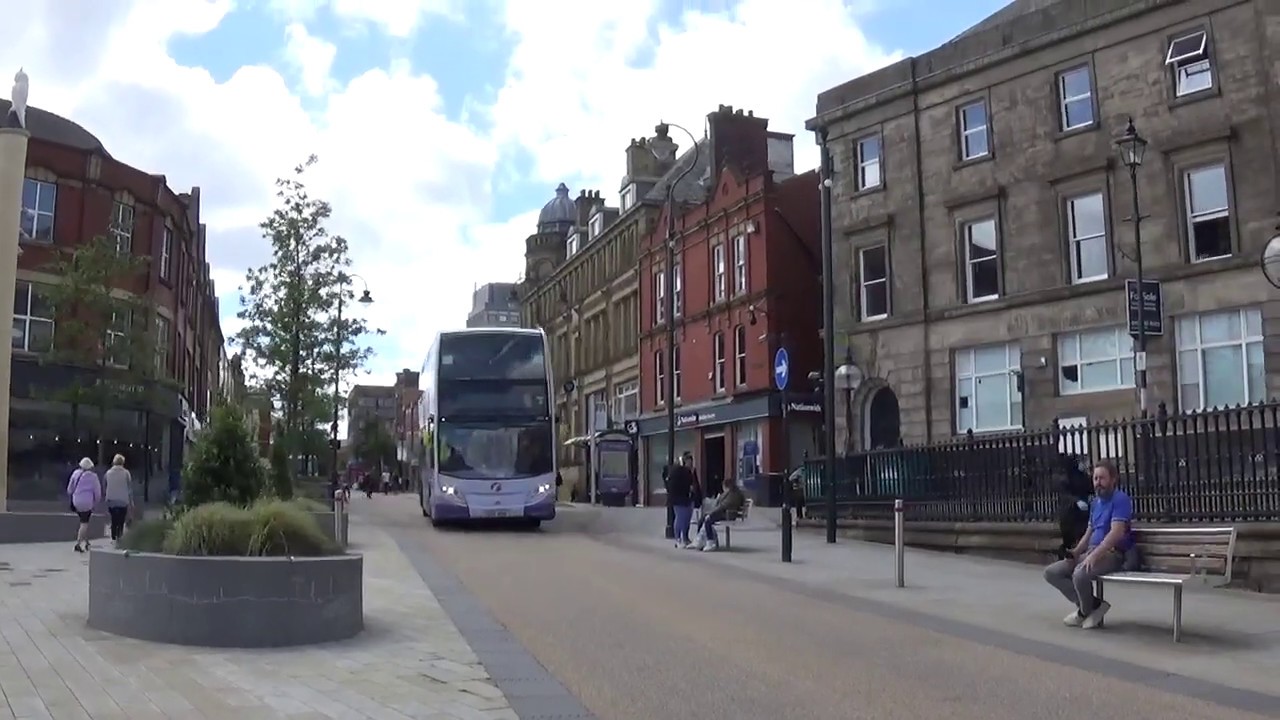 First Bus Service Oldham England UK - YouTube