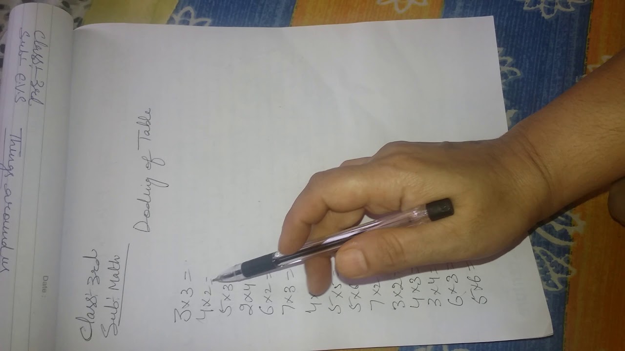 Dodging of tables - YouTube