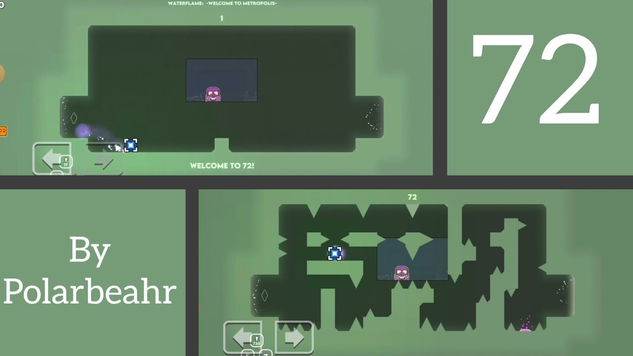 72 - By Polarbeahr (Hard Demon Platformer) [Geometry Dash 2.2] - YouTube