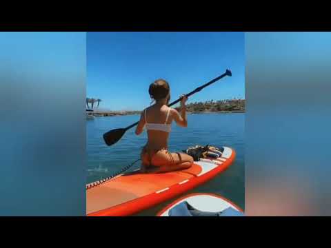 NIKKI SIA in Bikini Paddleboarding – Instagram Video July/20/2020