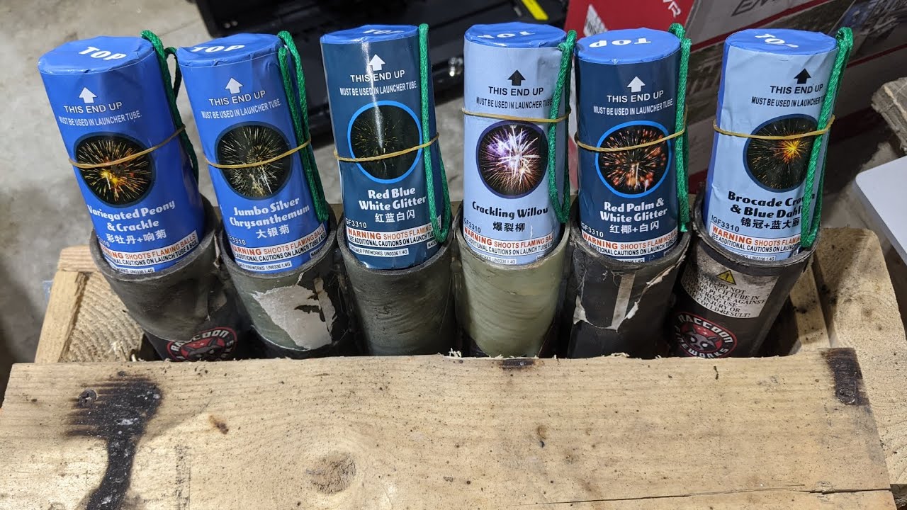 ⁉️Warrior Firework Shells Color/ ️ (Reshoot of all 6) - YouTube