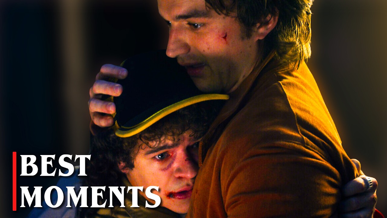 Steve and Dustin's BEST Moments in Stranger Things - YouTube