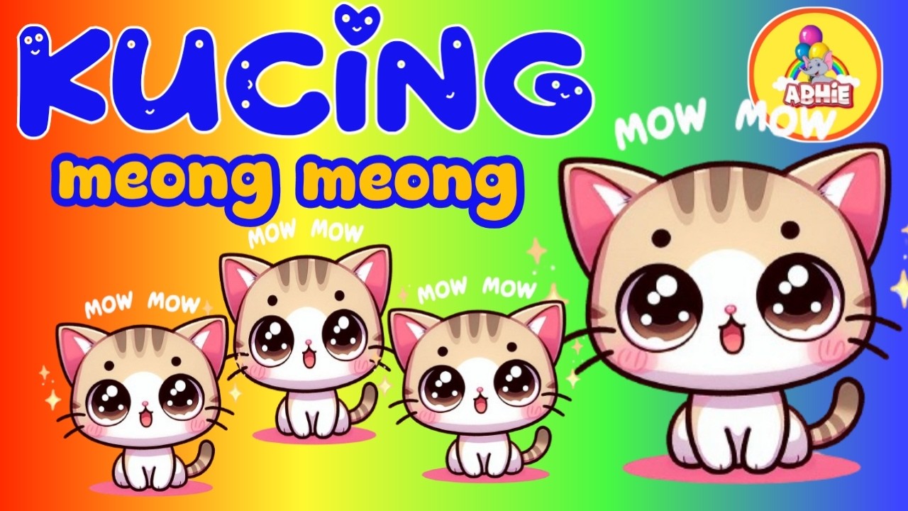 LAGU ANAK ANAK- KUCING MEONG-LAGU HITS ANAK INDONESIA - YouTube