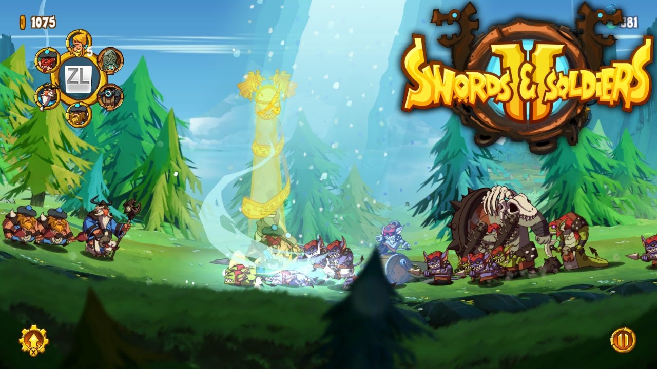 Let's Play Swords & Soldiers II (Wii U) - Valkyrie Fields Golf Court ...