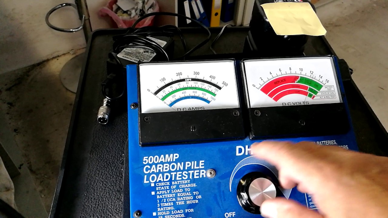 Optima Red Top Test 200A - YouTube