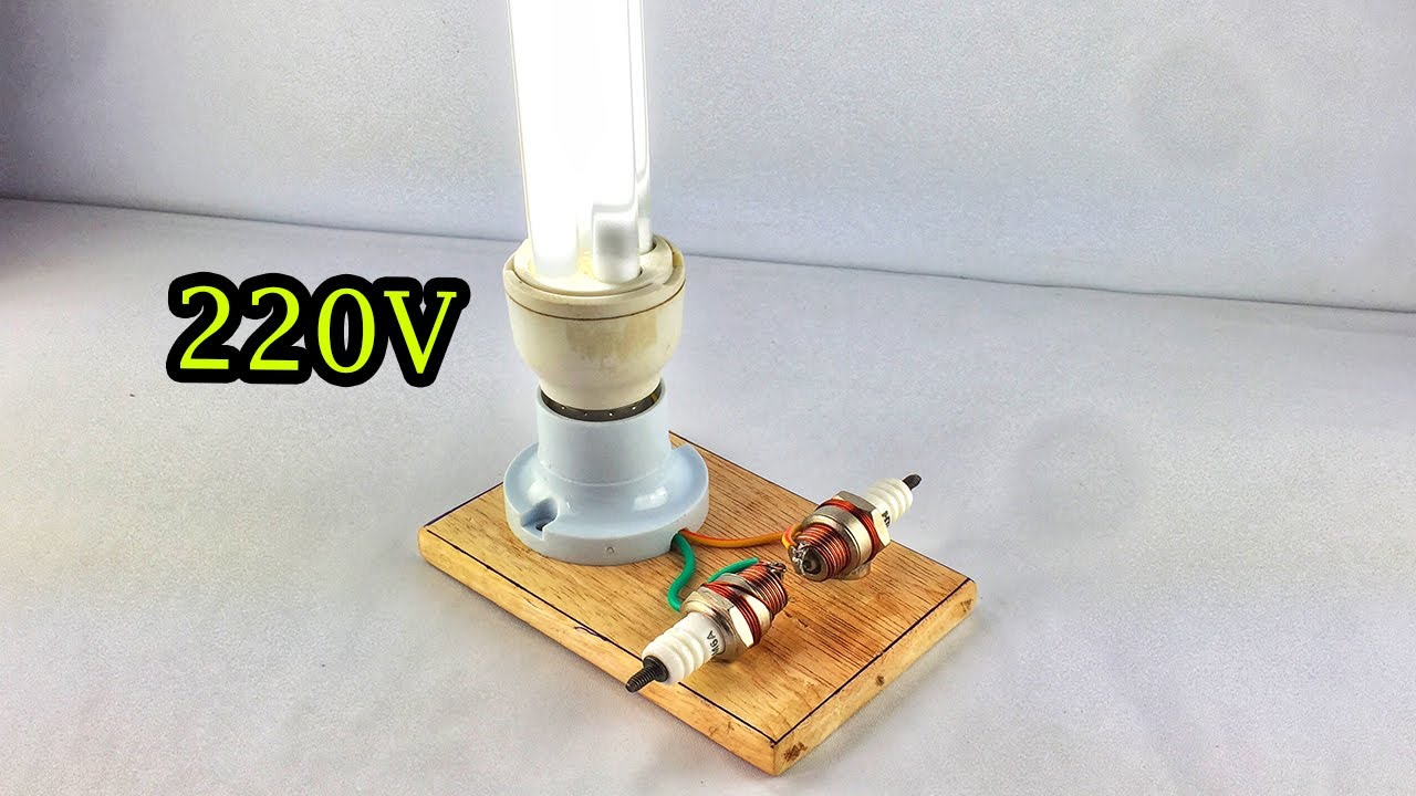 New Technology Free Energy Generator Self Running Using Spark Plug 100% ...