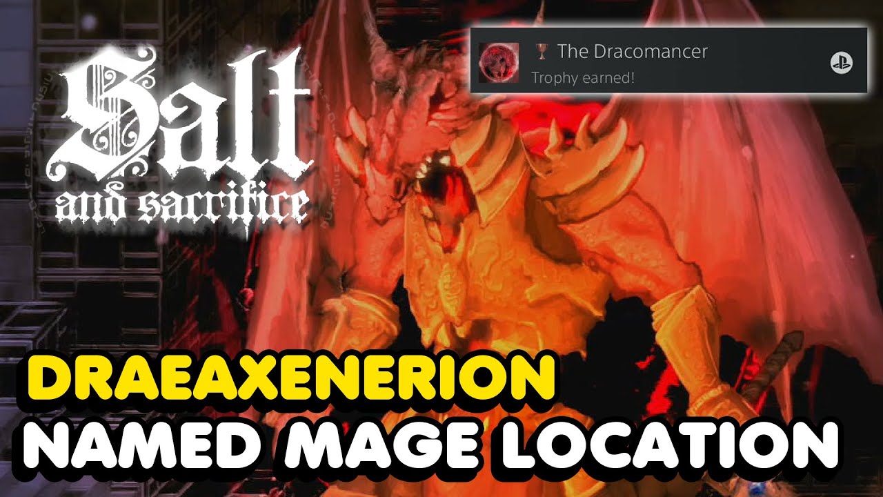 Salt And Sacrifice - The Dracomancer Trophy Guide (Draeaxenerion Named ...