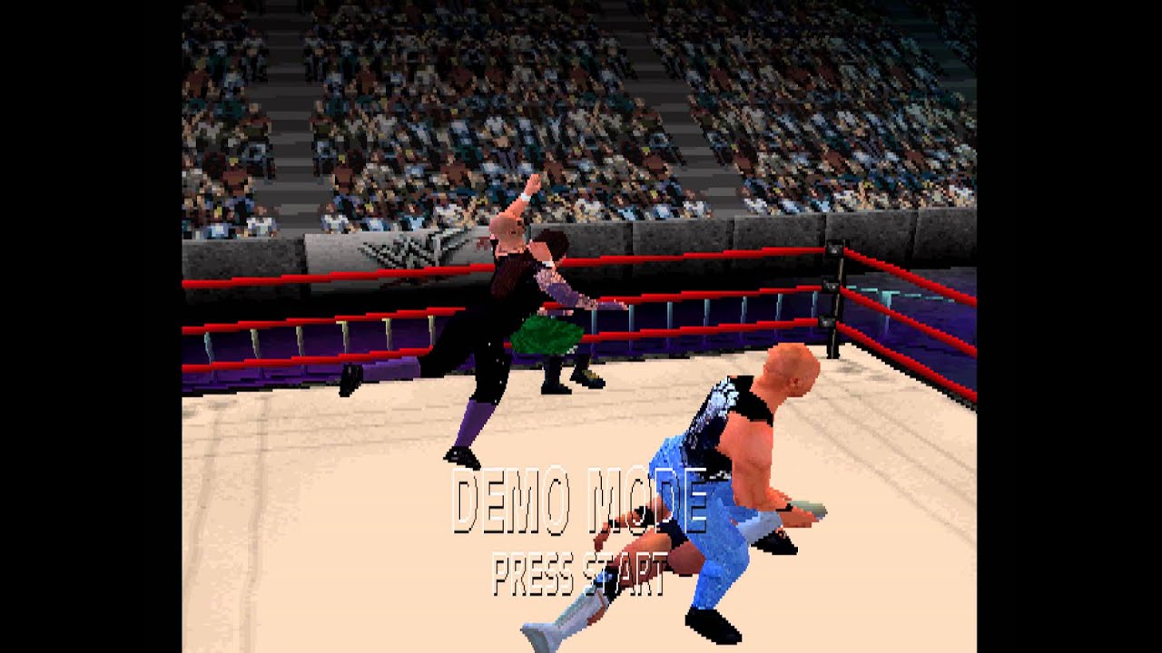 WWF War Zone (PS1 / PlayStation) -Demo Mode- Vizzed.com - YouTube