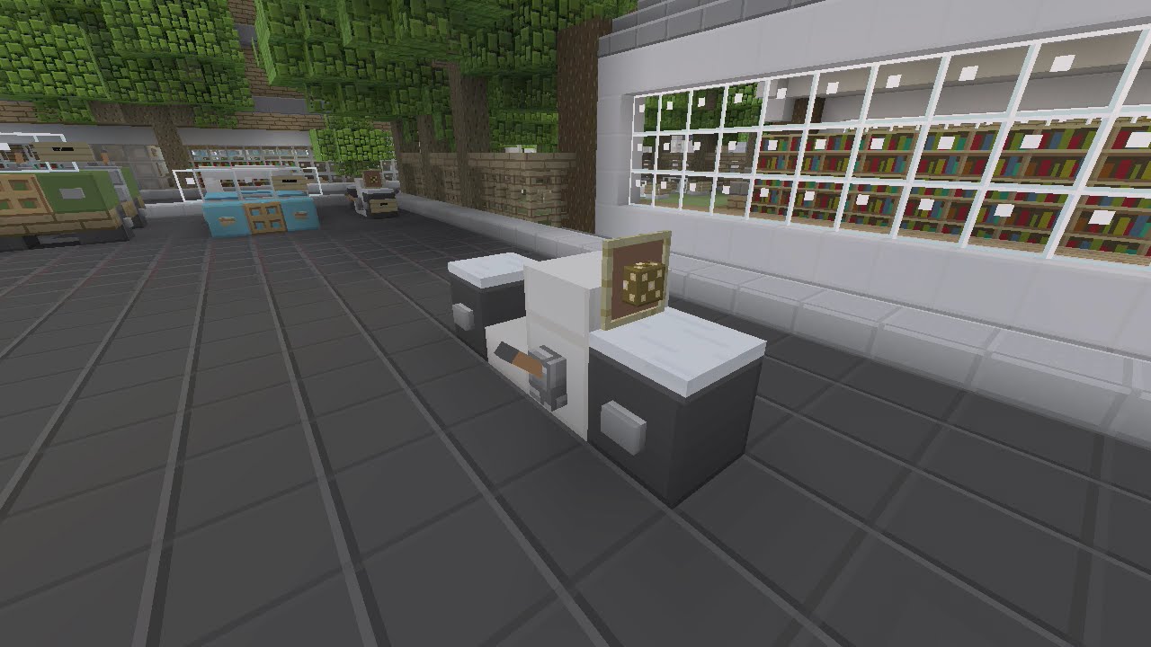 Minecraft Tutorials - How To Build A Motorbike - YouTube