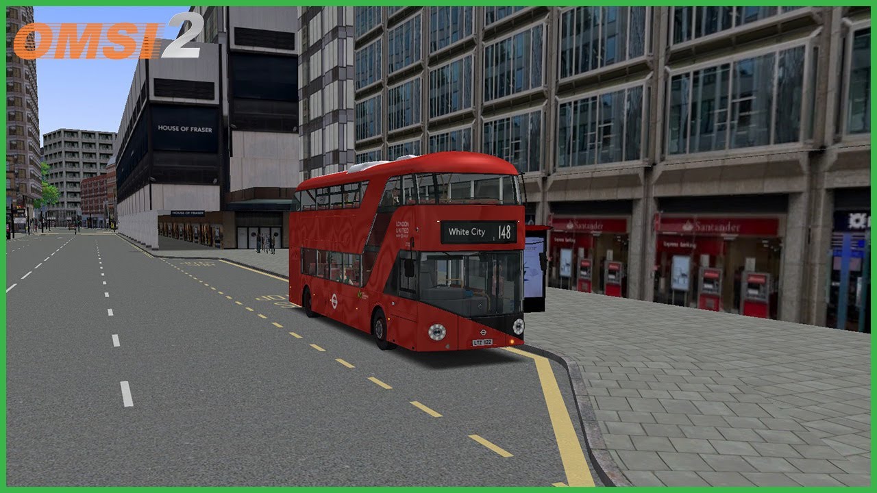 Omsi 2: London UK (Pimlico) | Ai route 148 London United Wrightbus ...