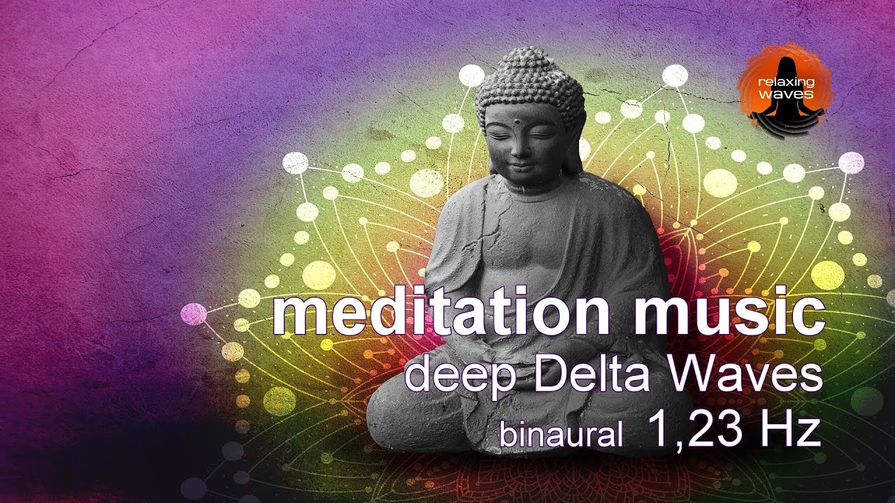 meditation music from india, with delta waves 1,23 Hz - YouTube