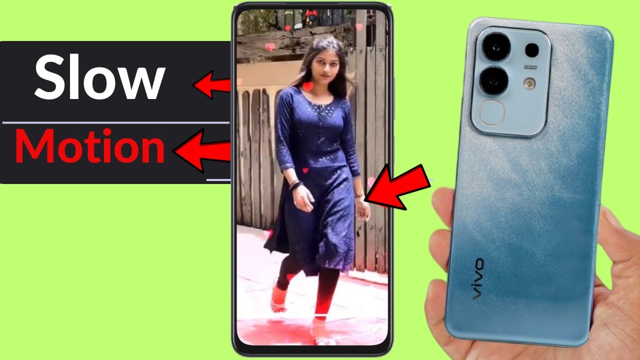 how to make slow motion video in vivo t4x 5g / vivo t4x phone me slow ...