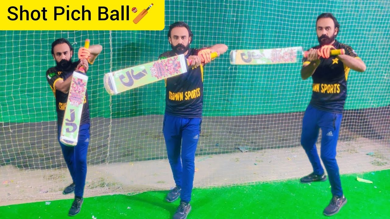 Shot Pich Ball Kaisy Khelu🤔How To Improve Shot Pich Ball🏏Batting Tips ...