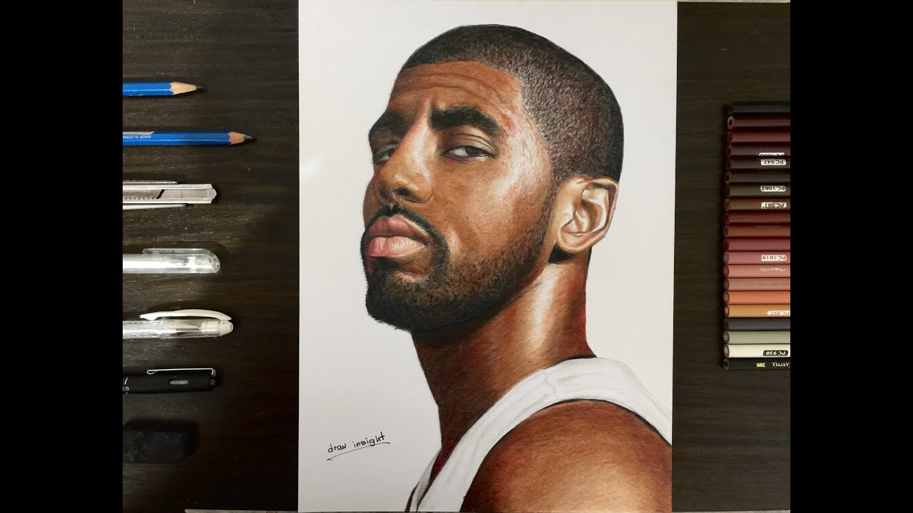DRAWING: Kyrie Irving | drawinsight - YouTube