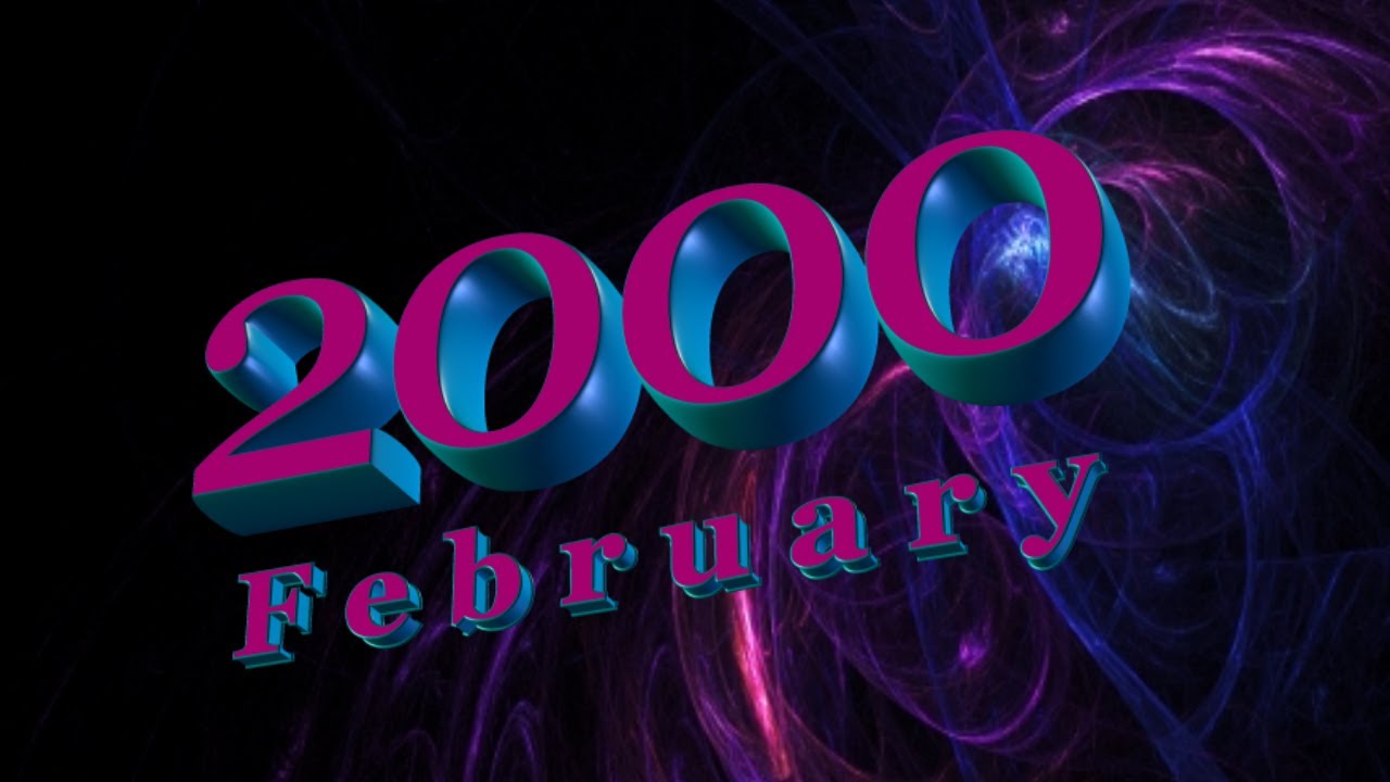 Flashback February 2000 - YouTube