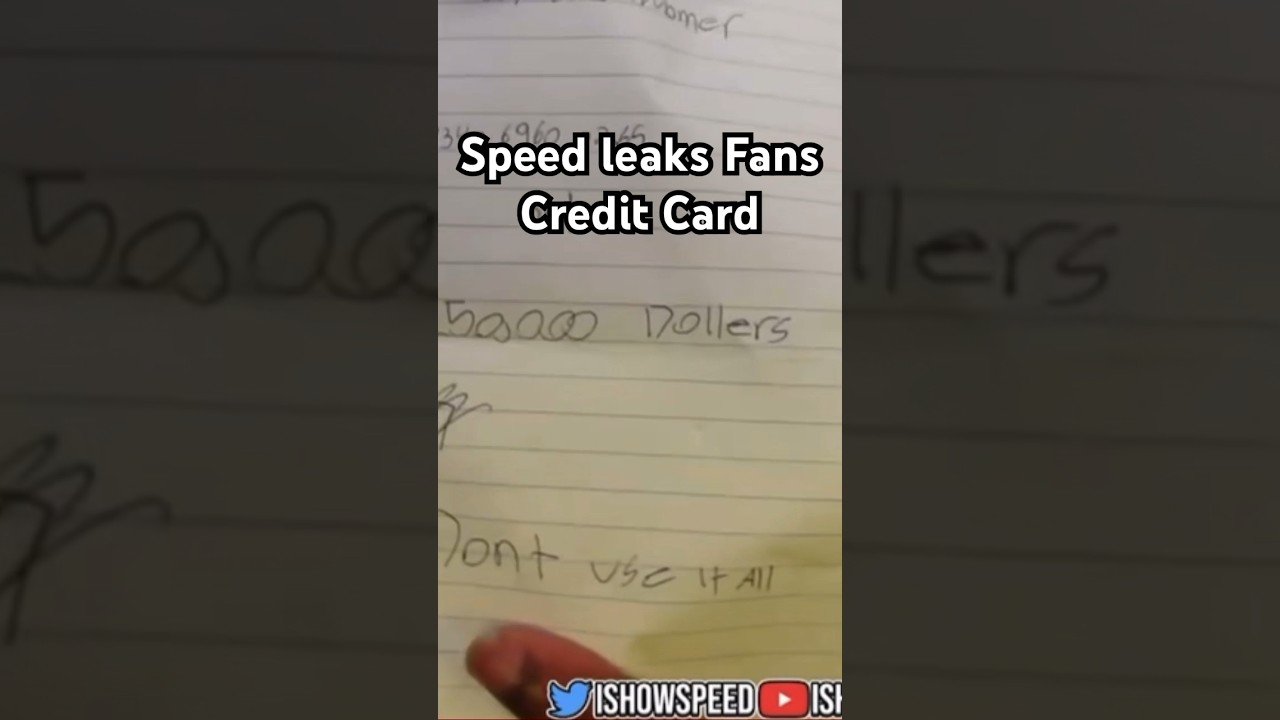 Speed Leaks Fans Credit Card😳 #shorts - YouTube