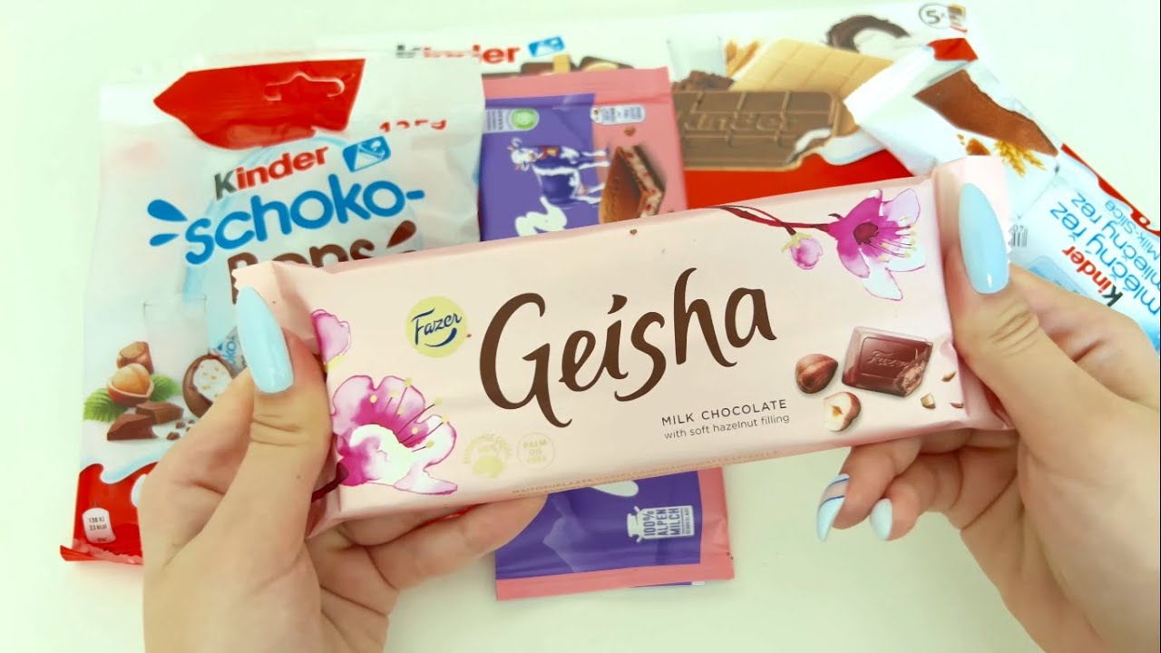 Satisfying Chocolate ASMR | New Some Lot's of Candy Opening | Unpacking ...