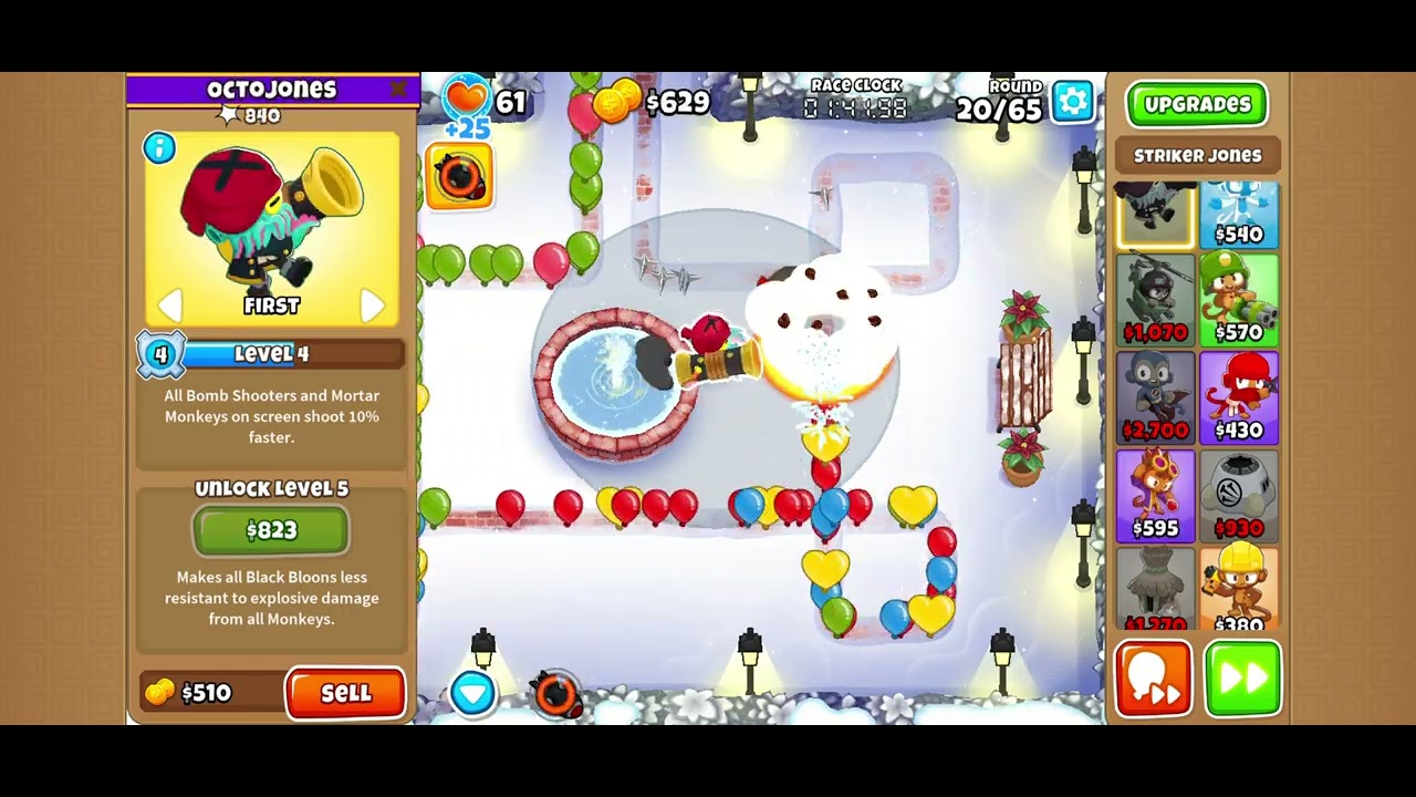 BTD6 Race Event (6:27:33) The lone ice monkey V47.3 - YouTube