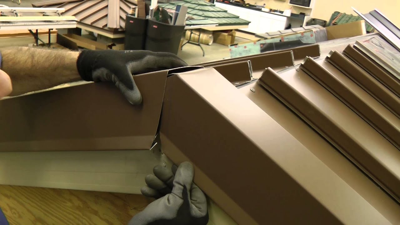 ClickLock Installation - Joining Gables - YouTube