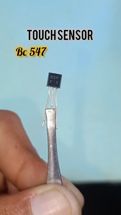touch sensor ll bc 547 project ll bc 547 transistor project ll touch sensor at home ll - YouTube