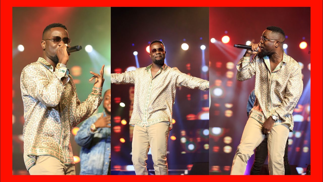 Sarkodie surprises fans with Castro celebration at the VGMA 2021 - YouTube