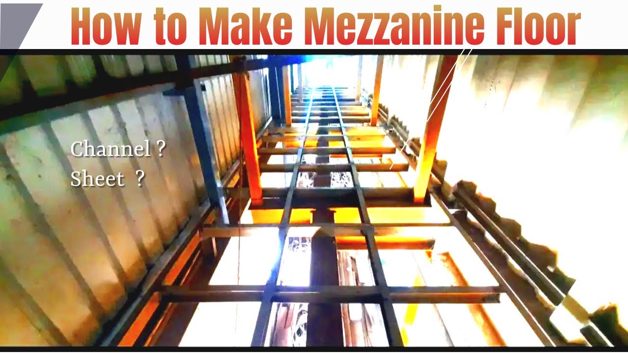 MAKING THE MEZZANINE FLOOR. FLOORING WORK. MEZZANINE FLOORING ...