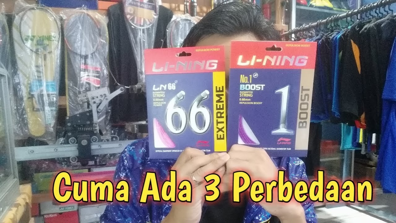 Lining no 1 boost JP vs Lining LN 66 Extreme JP - YouTube