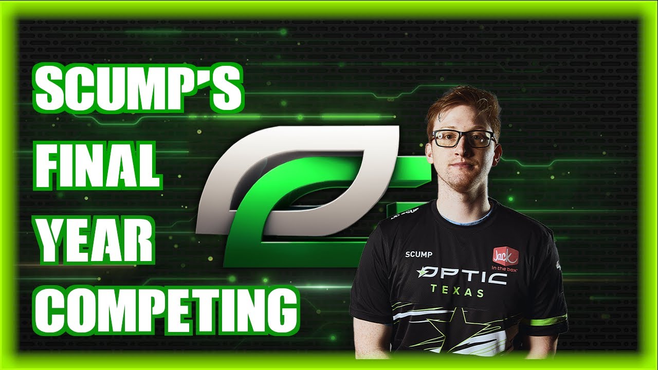 This Will Be Scump's Final Year Of Competing In COD - YouTube