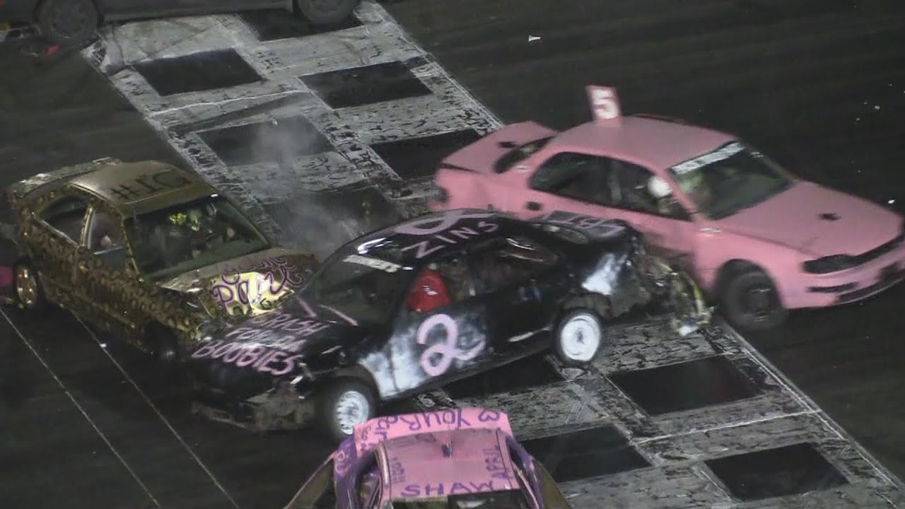 TLB 3: Ep.80 Women's Demolition Derby [NIGHT OF DESTRUCTION #4] - YouTube