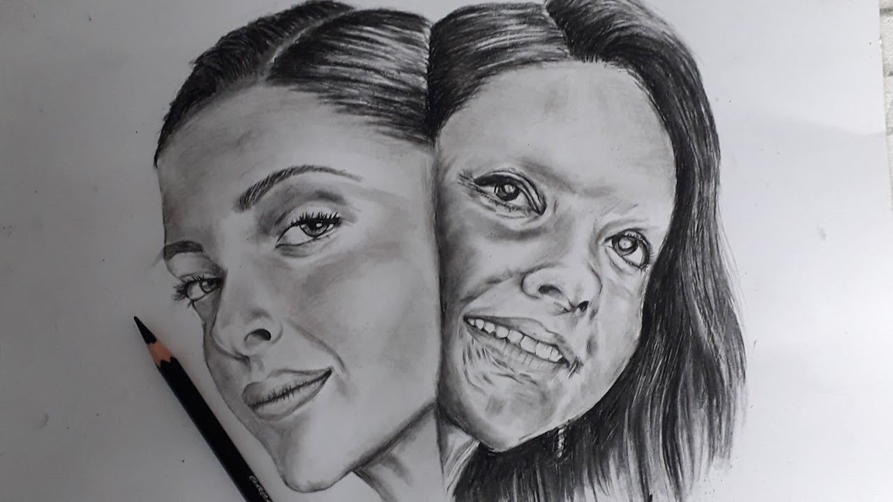 CHAPAK DEEPIKA PADUKONE REALISTIC SKETCH - YouTube