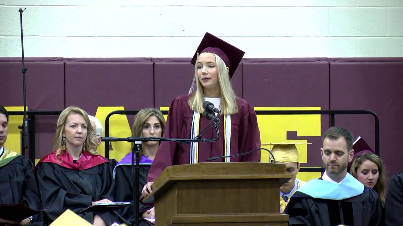 HS Commencement Address on Mental Health by Julia Jantz 06/04/2016 ...