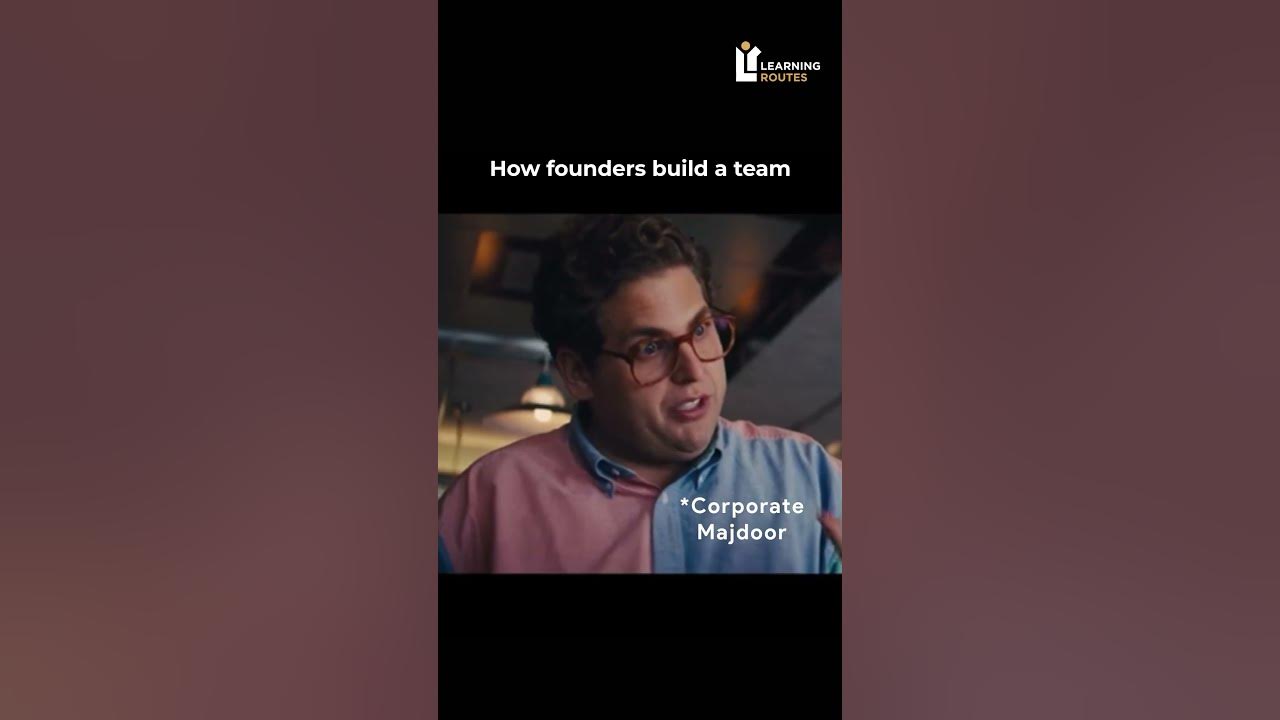 How founder build team. - YouTube