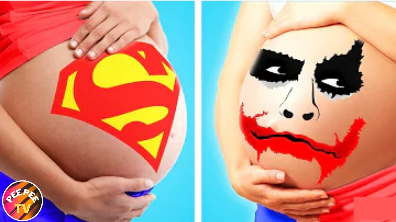 چنکی پنکی نے دیا سپر ہیروز کو جنم | Preagnant Super Heroes || by Pee Pee ! Tv - YouTube