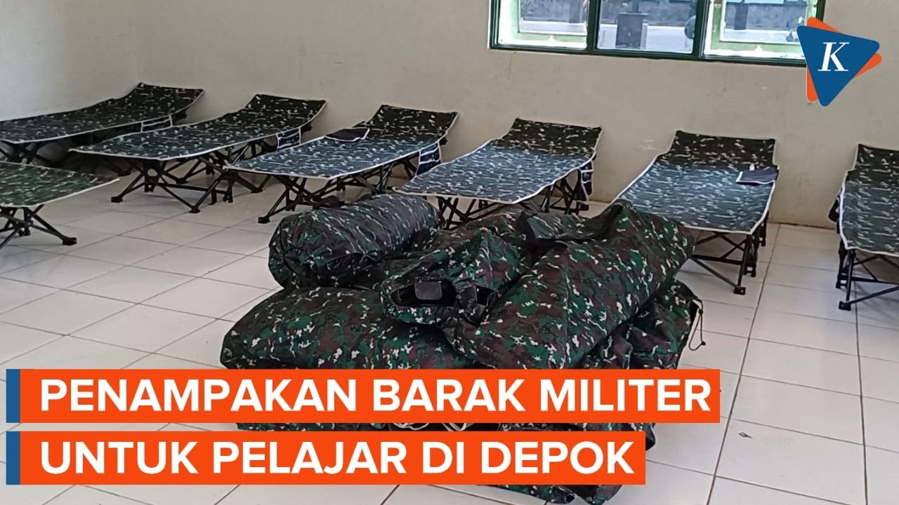 Menengok Barak Militer untuk Anak Nakal di Depok - YouTube