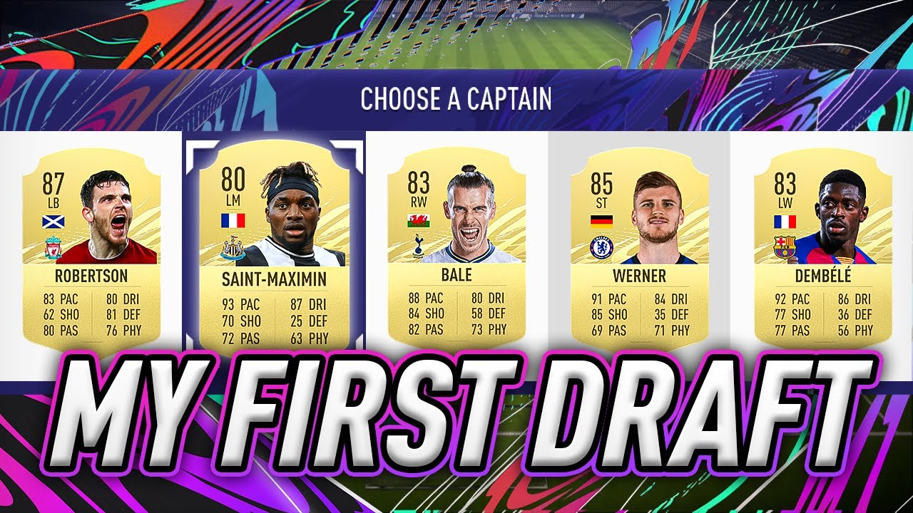 MY FIRST FIFA 21 FUT DRAFT! 🥳 - FIFA 21 Ultimate Team - YouTube