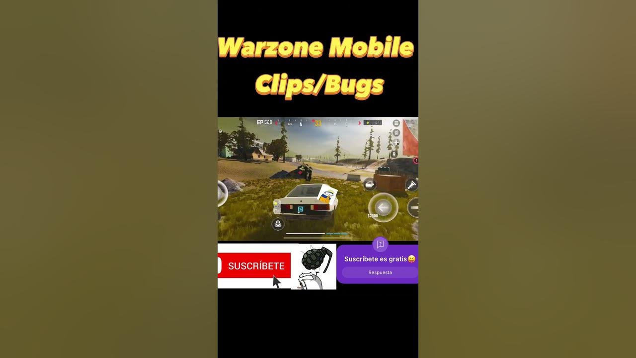 WARZONE MOBILE | Clips/Bugs #warzone #callofduty #shorts #warzonmobile #cod - YouTube
