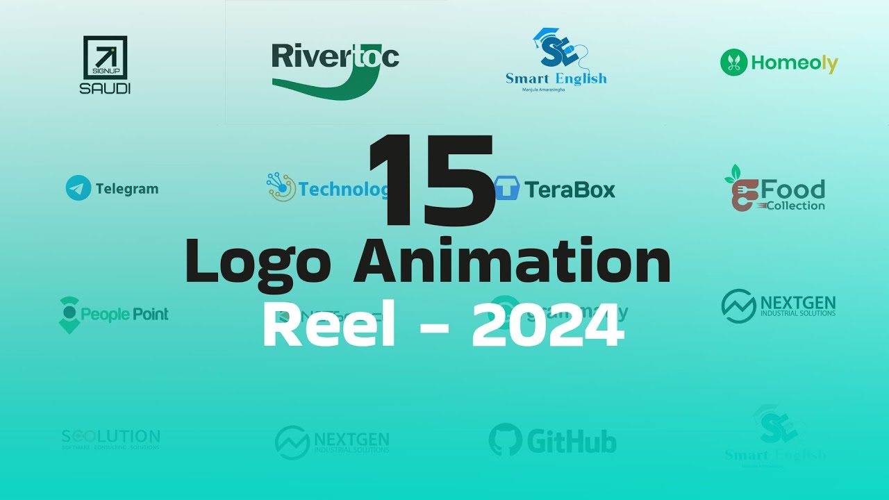 Logo Animation Reel 2024 I 15 Logo Animation I Rajib Ahamed I Rajib Motion I Drop Motion BD ...