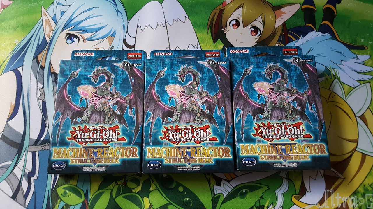 Yugioh: Machine Reactor Structure Deck Opening - YouTube