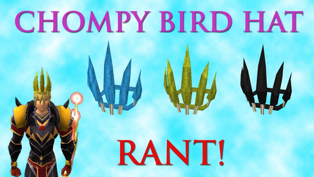 "CHOMPY BIRD HAT" RANT! - YouTube