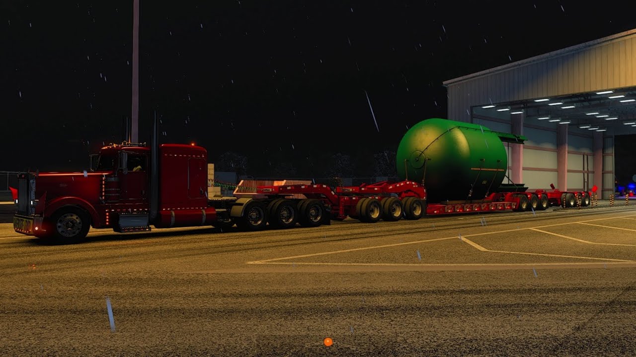 🚨 Special Transport 🚨 with Snowfall, 48 miles to Everett (WA) | ATS ...